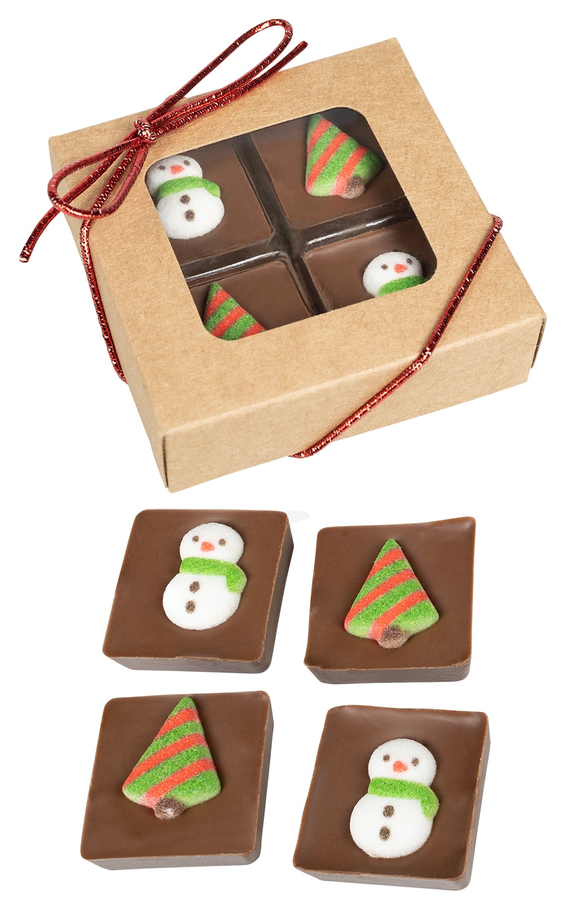 Little Holiday Chocolate Bites -- Morkes Chocolates
