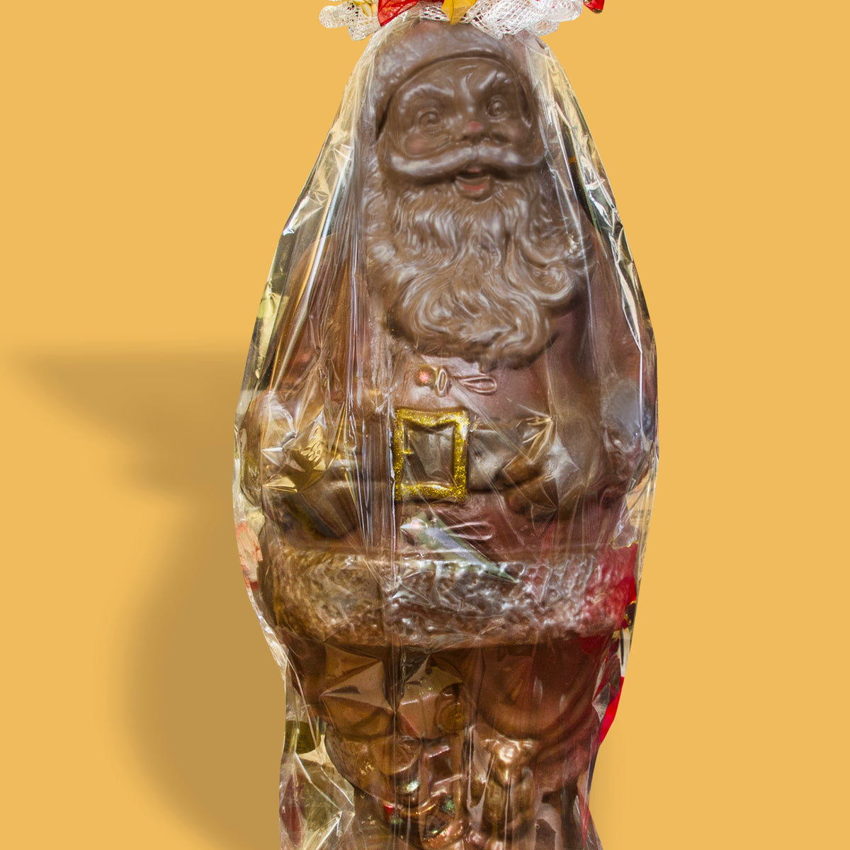 Giant 3-Foot Chocolate Santa Claus - Morkes Chocolates