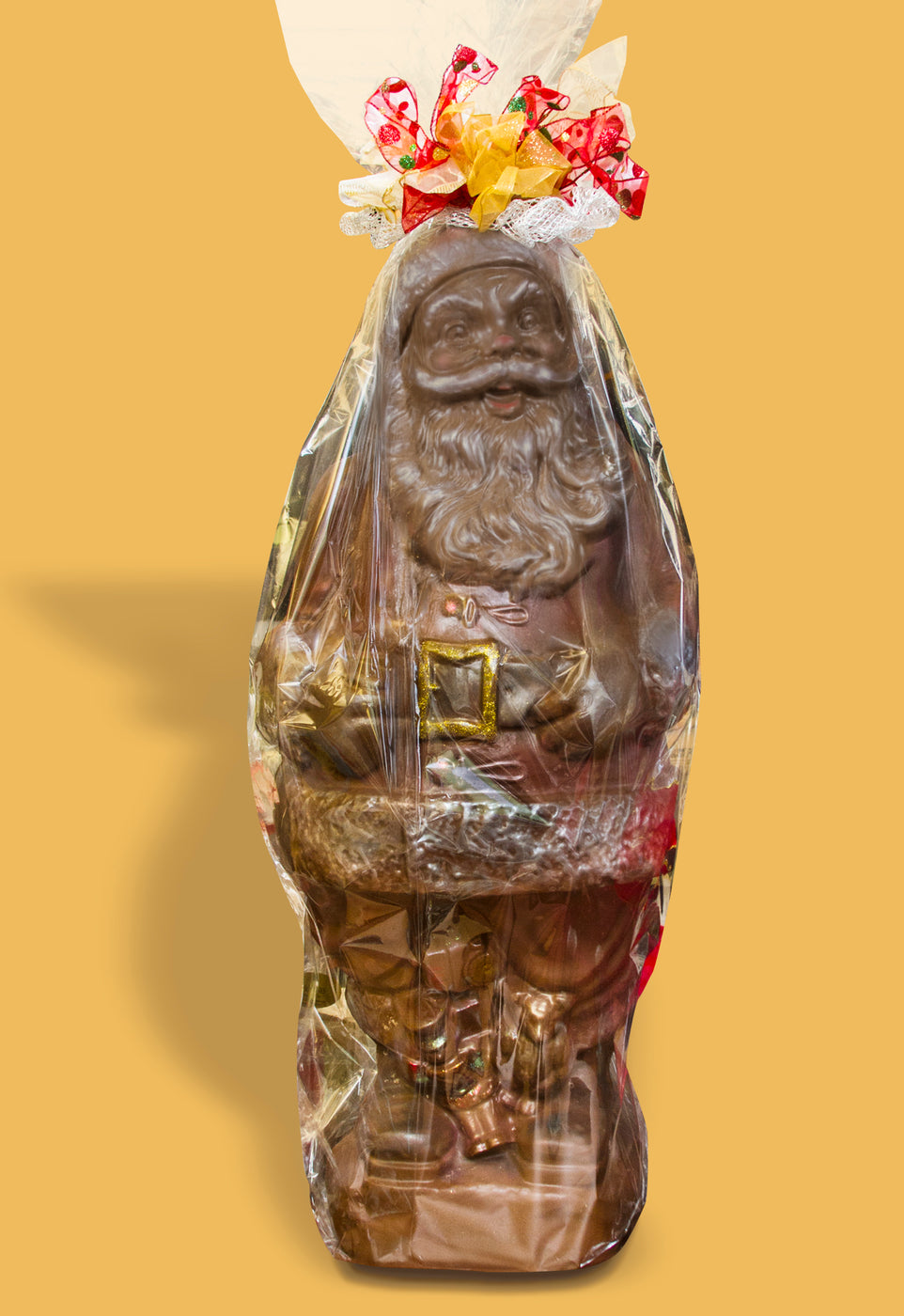 Giant 3-Foot Premium Chocolate Santa Claus - Morkes Chocolates