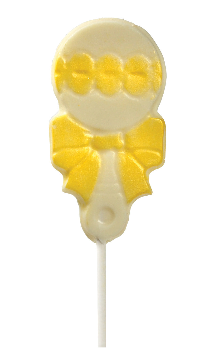 Baby Rattle Lollipop -- Morkes Chocolates