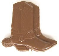 Chocolate Cowboy Boots -- Morkes Chocolates