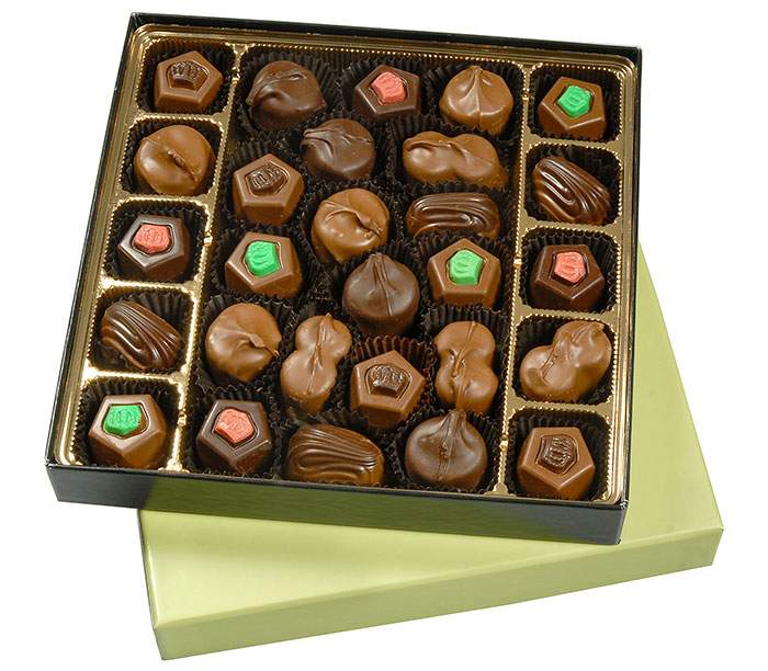 Sugar Free Soft Center Chocolate Assortment Gift Box — Morkes Chocolates